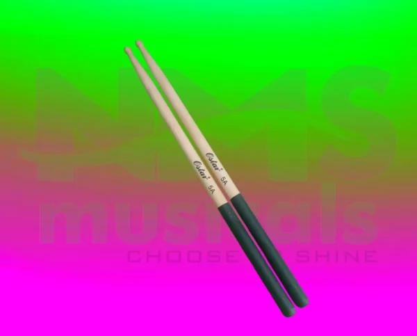 Ostar Grip Drumsticks - 5A 1-Pair Musical Instrument from NMS Musicals