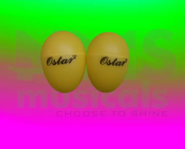Ostar Eggshaker - Yellow Colour Musical Instrument from NMS Musicals